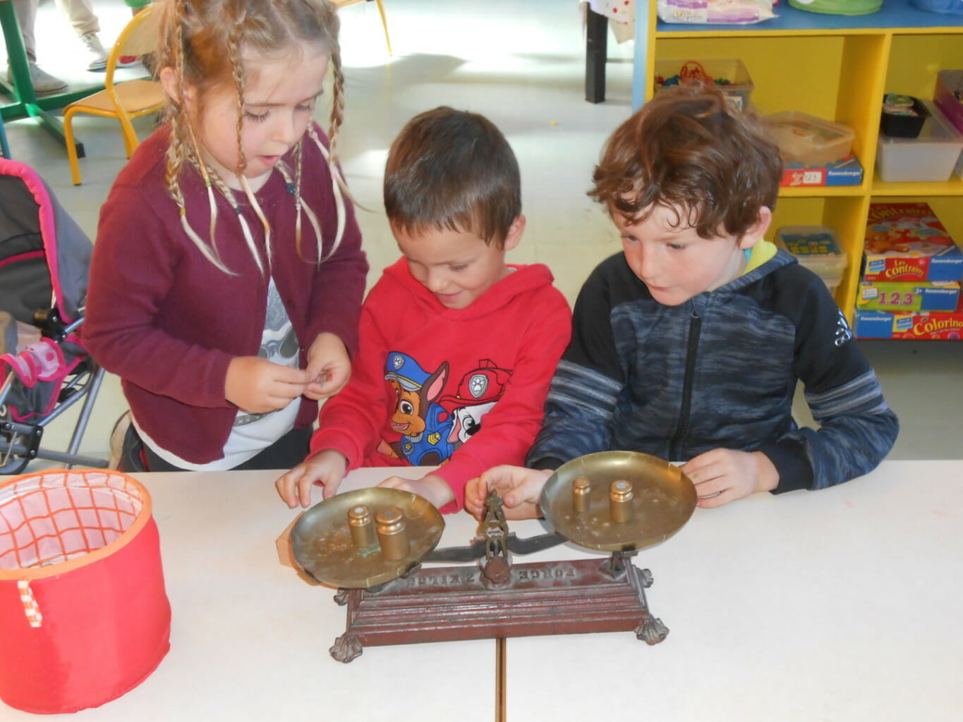 Utiliser des balances en GS | Ecole Saint-Joseph Pleumeur-Bodou
